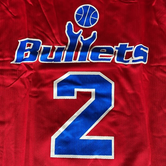 Champion | Shirts | Vintage Washington Bullets Chris Webber Rookie ...